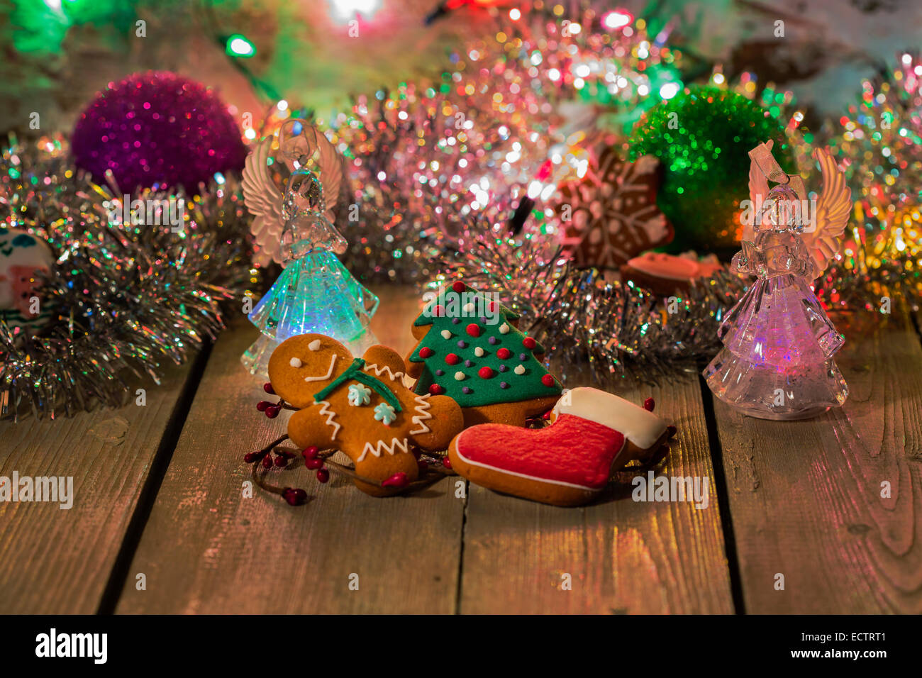 Christmas cookies table hi-res stock photography and images - Alamy
