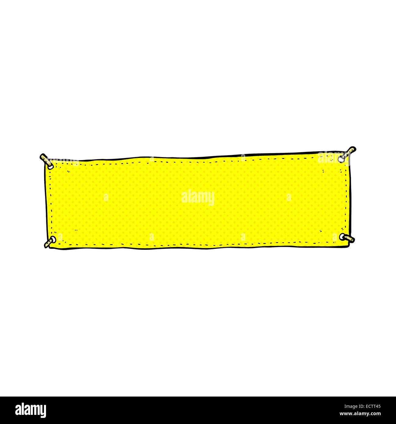 retro comic book style cartoon banner Stock Vector Image & Art - Alamy