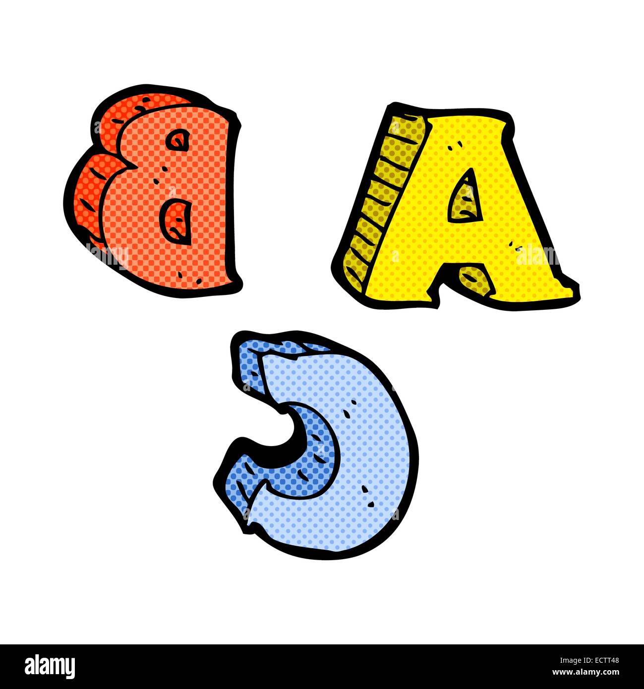 Alphabet letters funny crazy hi-res stock photography and images - Alamy