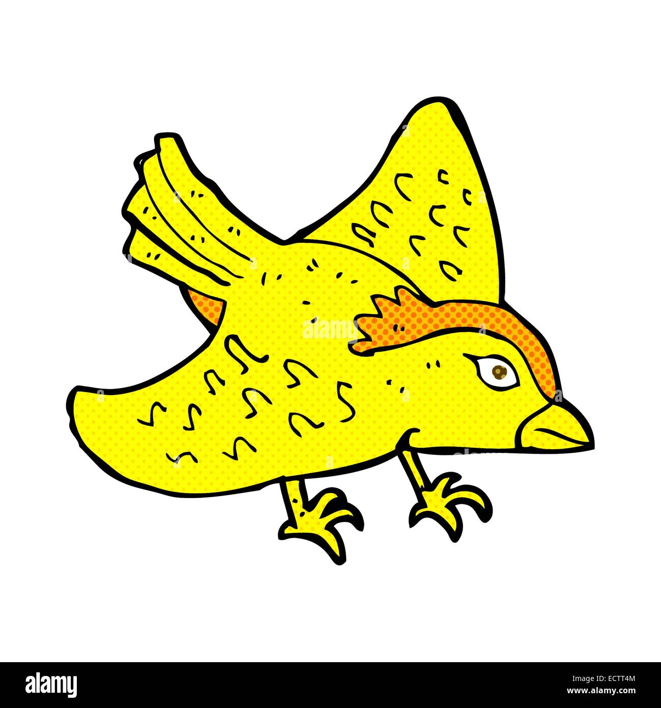 retro comic book style cartoon garden bird Stock Vector Image & Art - Alamy