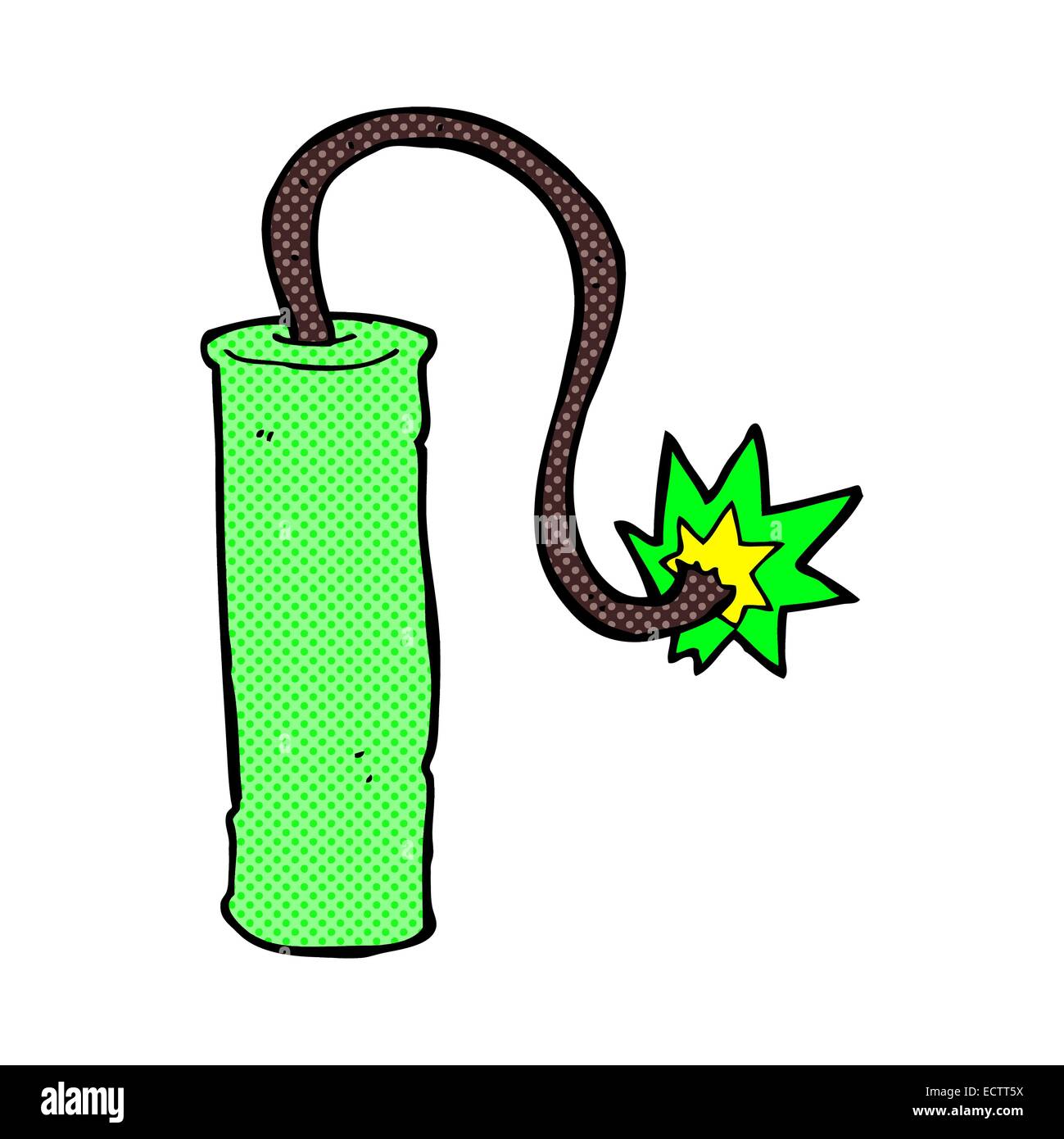 retro comic book style cartoon dynamite Stock Vector Image & Art - Alamy