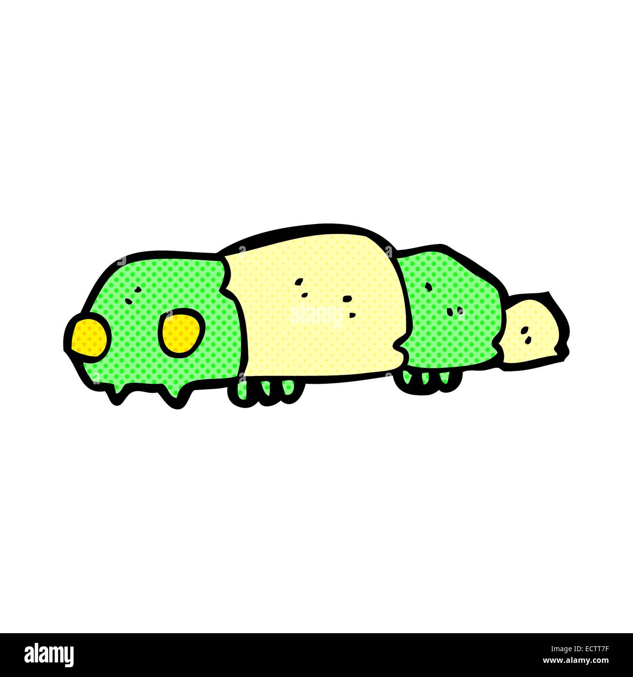 retro comic book style cartoon insect Stock Vector Image & Art - Alamy