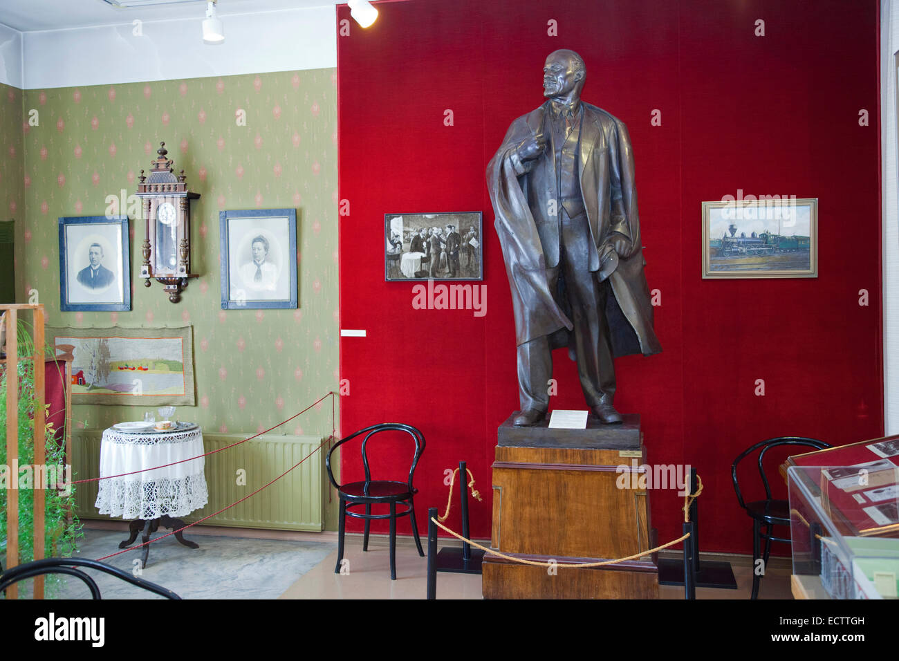 statue of lenin, lenin museum, tampere, finland, europe Stock Photo - Alamy