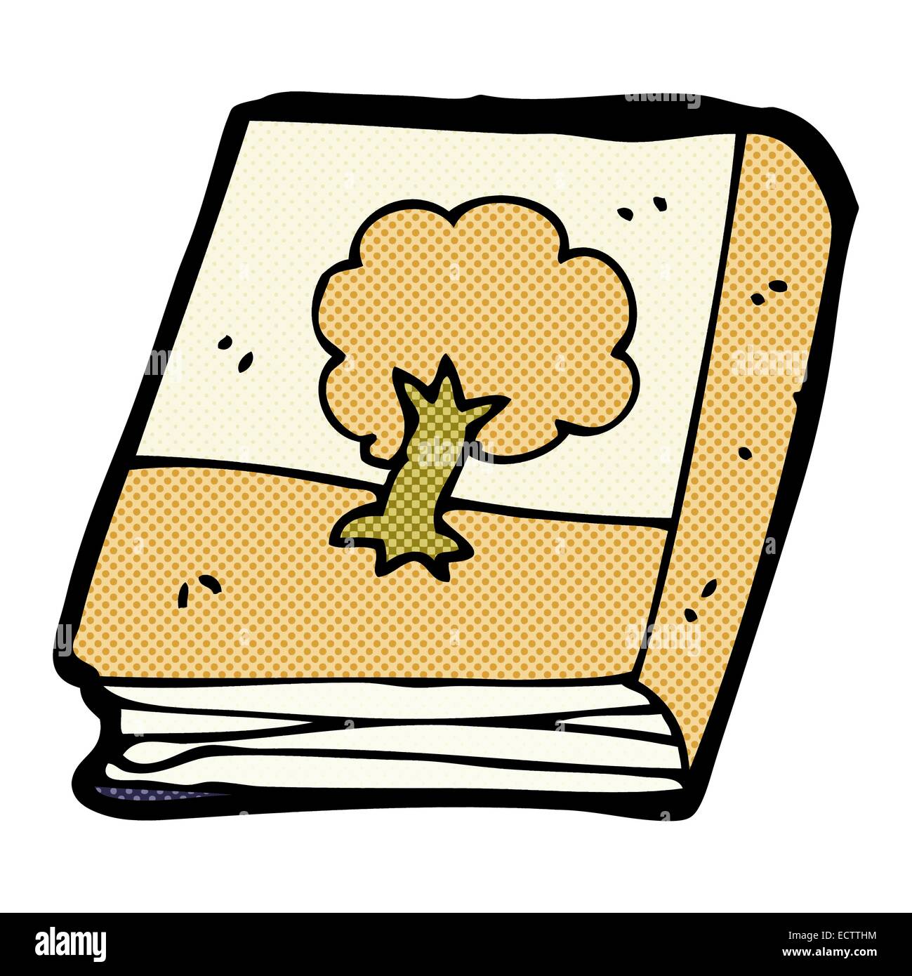 retro comic book style cartoon old picture book Stock Vector Image ...
