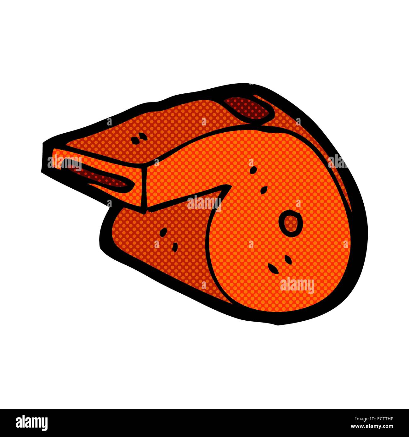 retro comic book style cartoon whistle Stock Vector Image & Art - Alamy