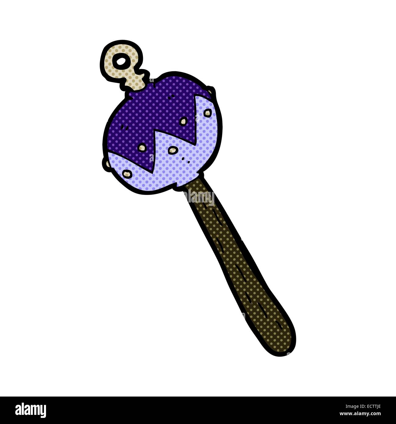 retro comic book style cartoon old rattle Stock Vector Image & Art - Alamy