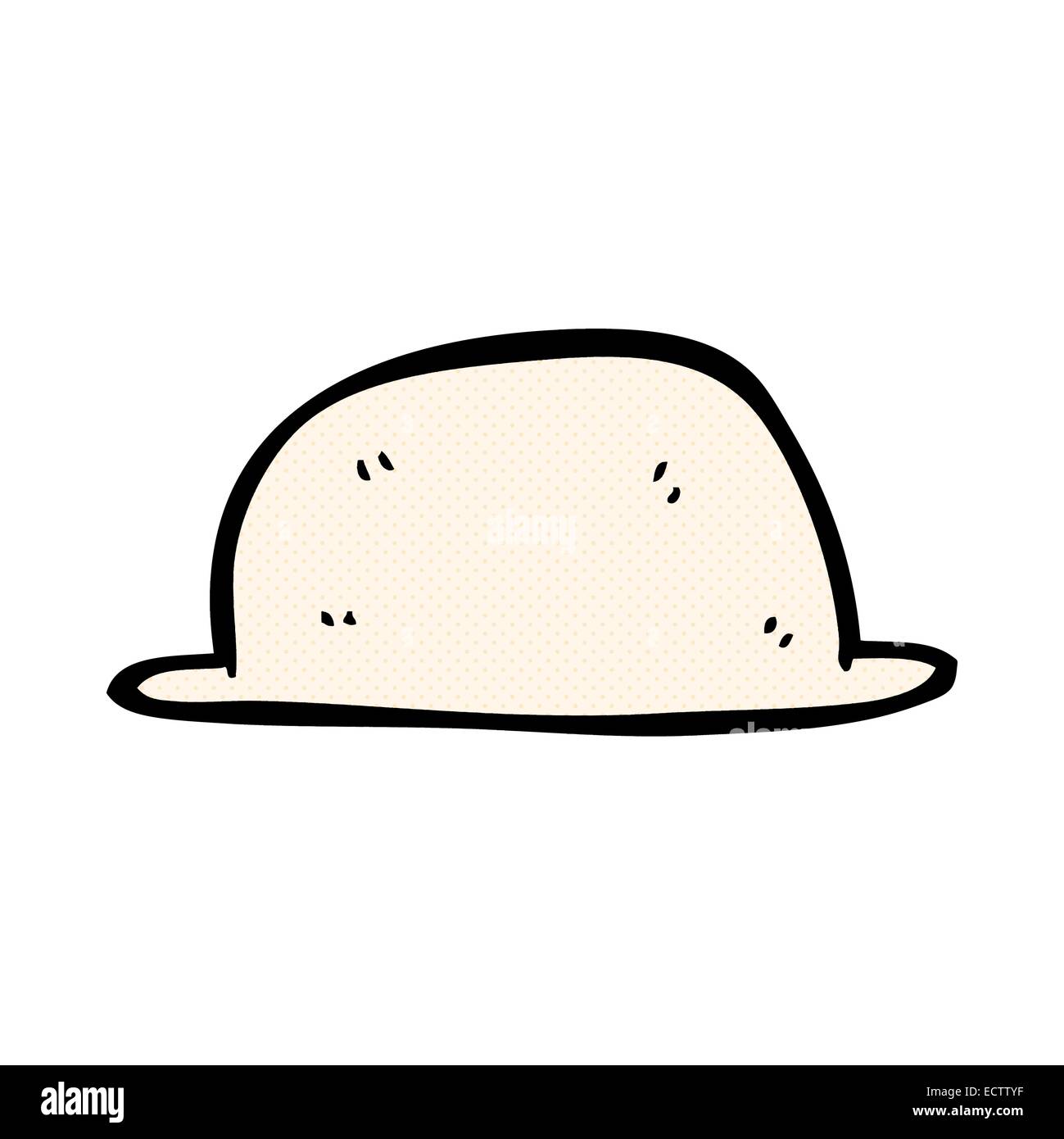 retro comic book style cartoon hat Stock Vector Image & Art - Alamy