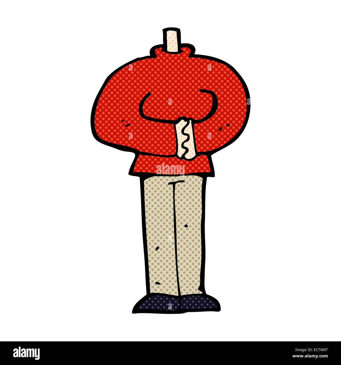 retro comic book style cartoon body (mix and match retro comic book ...