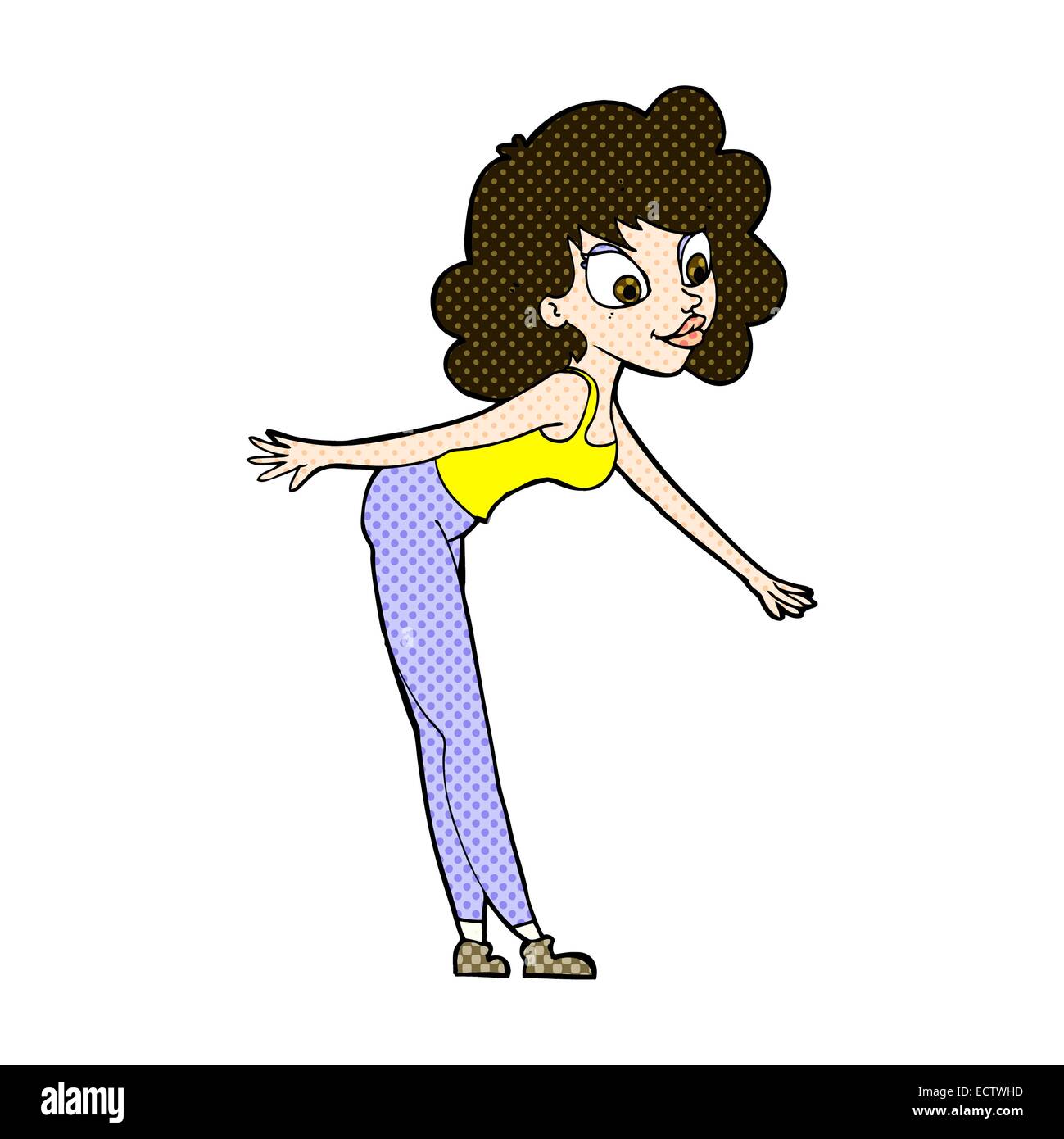 Girl reaching for book Stock Vector Images - Alamy