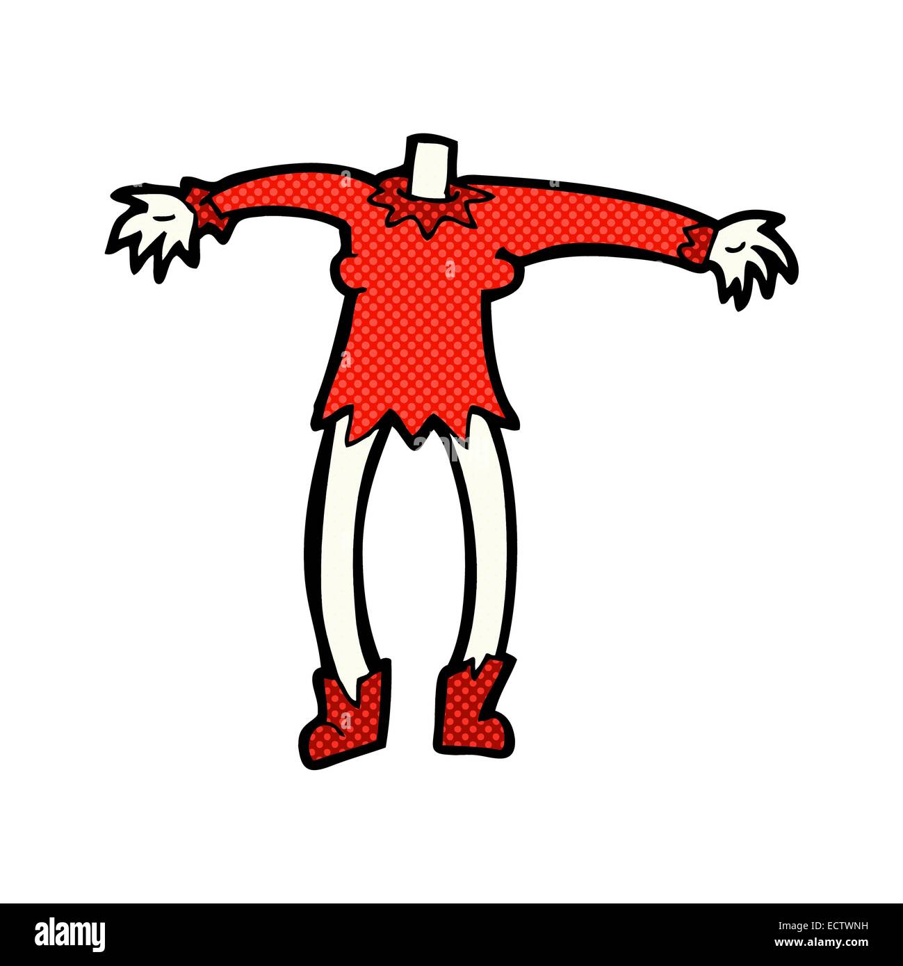 retro comic book style cartoon vampire body (mix and match retro comic ...