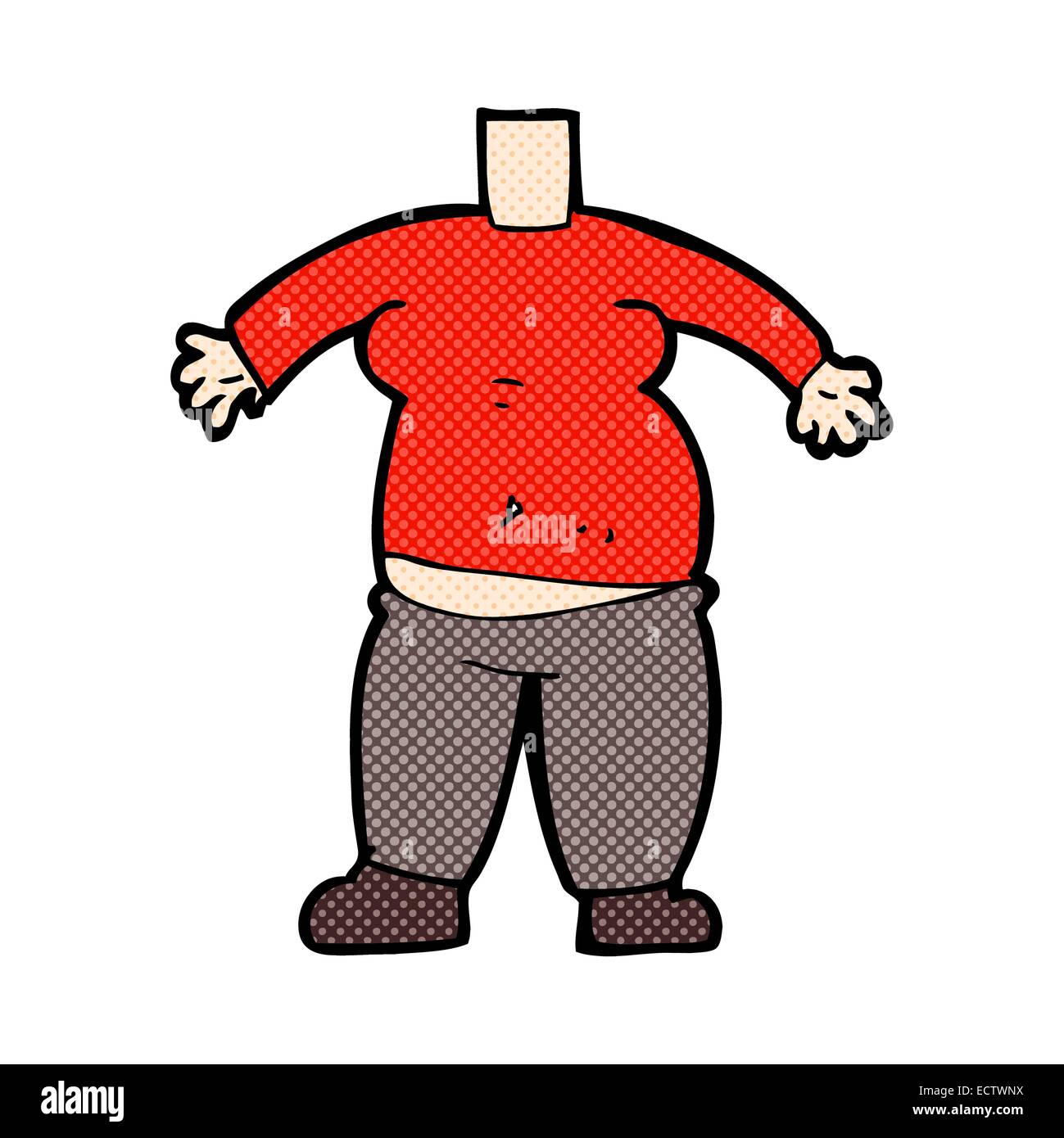 retro comic book style cartoon body (mix and match retro comic book ...