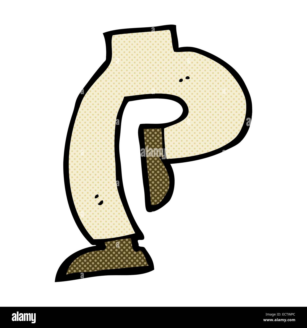retro comic book style cartoon legs Stock Vector Image & Art - Alamy