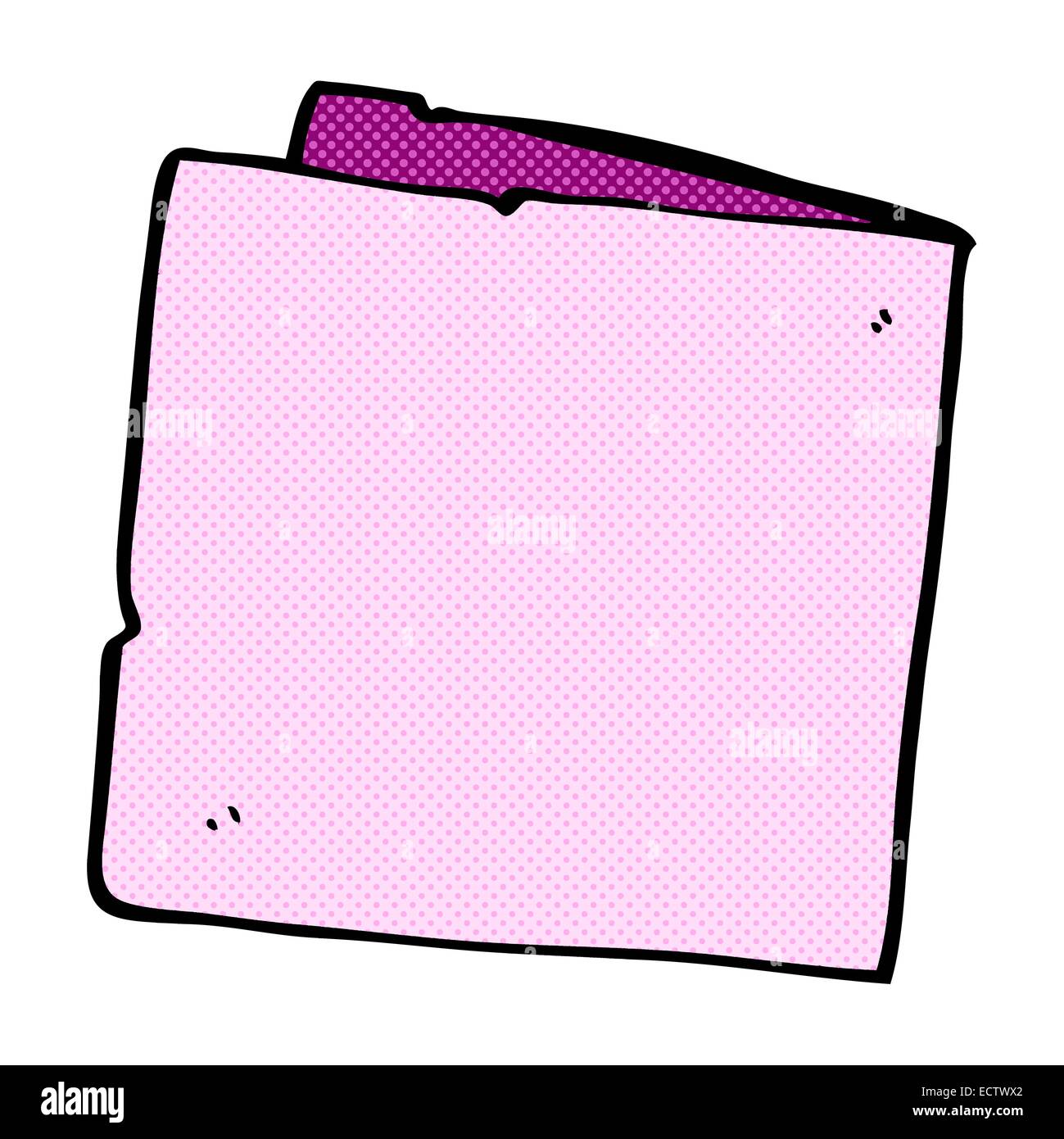 retro comic book style cartoon blank card Stock Vector Image & Art - Alamy