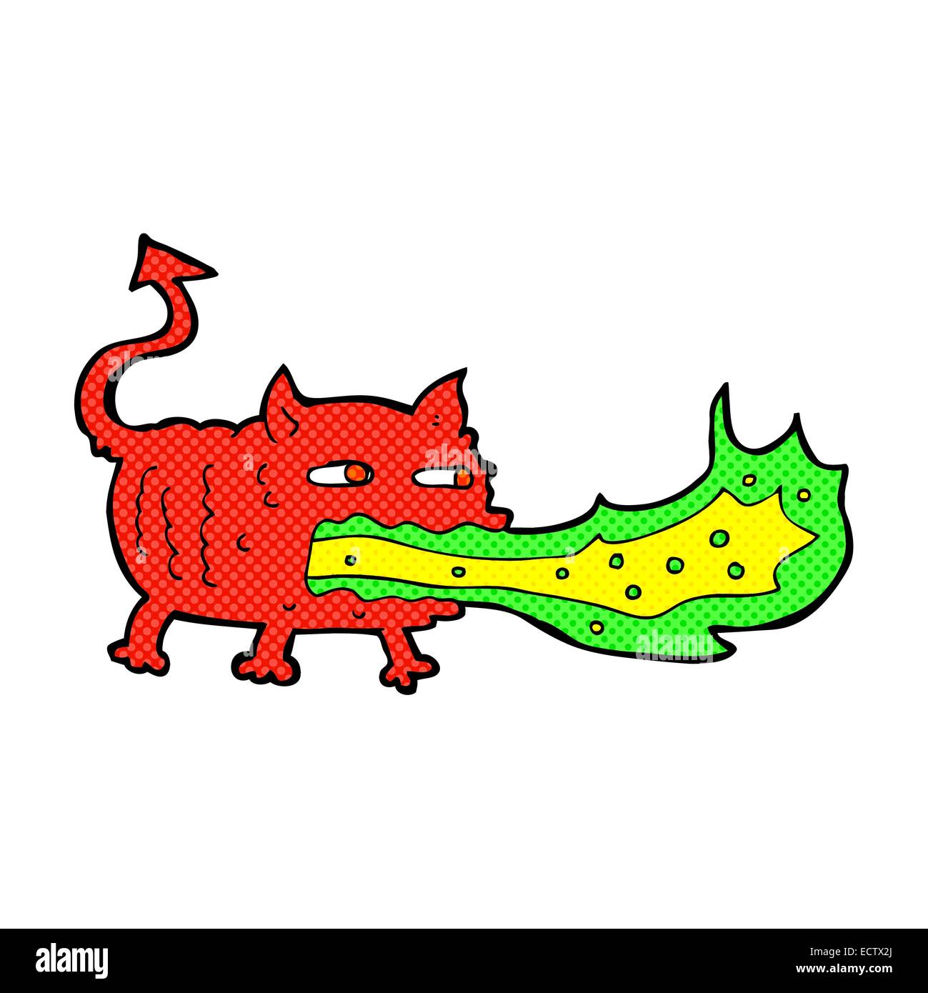 Imp character art style Stock Vector Images - Alamy