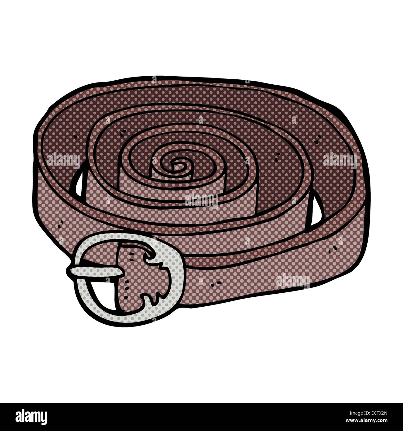 retro comic book style cartoon belt Stock Vector Image & Art - Alamy