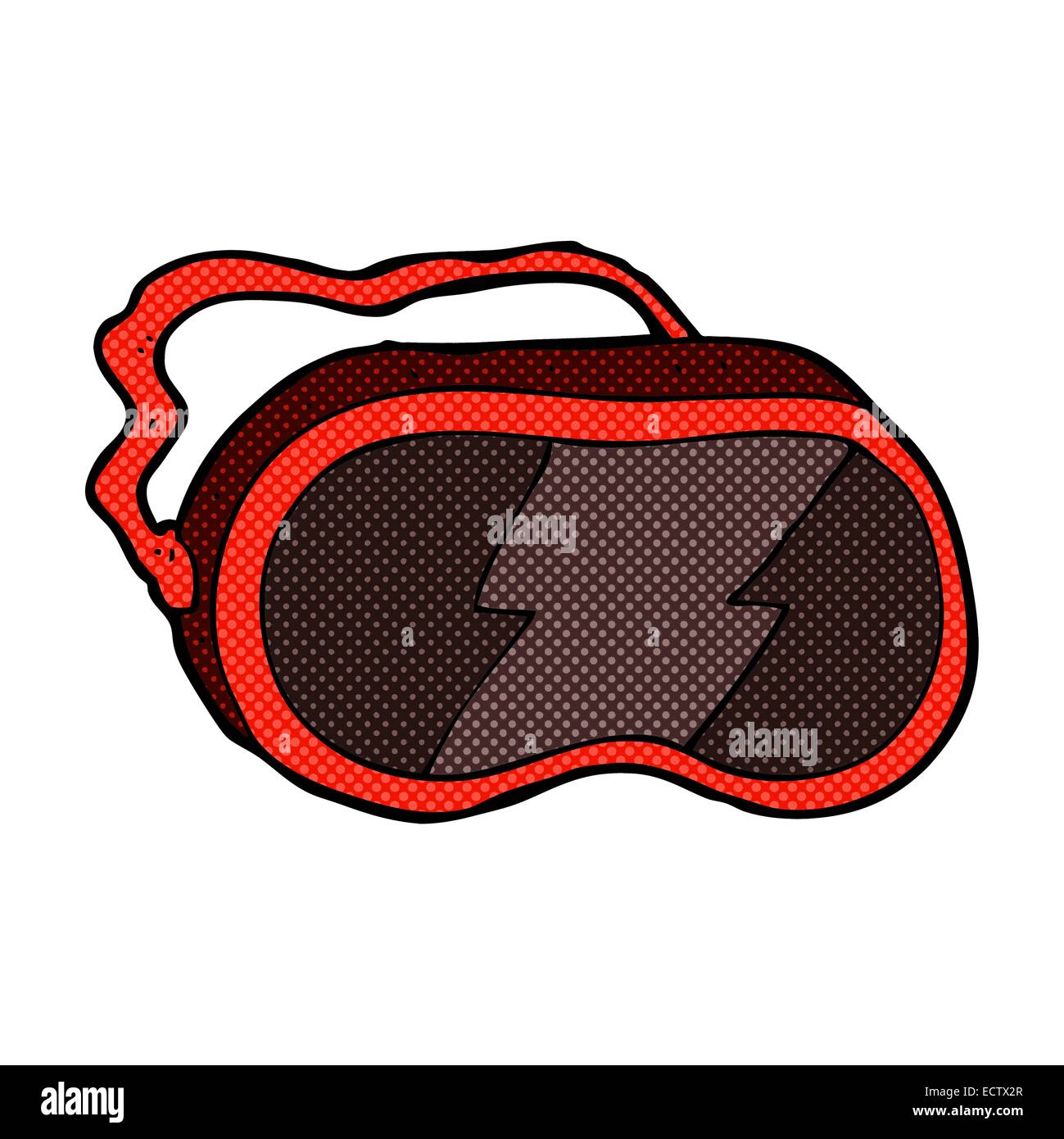 retro comic book style cartoon goggles Stock Vector Image & Art - Alamy