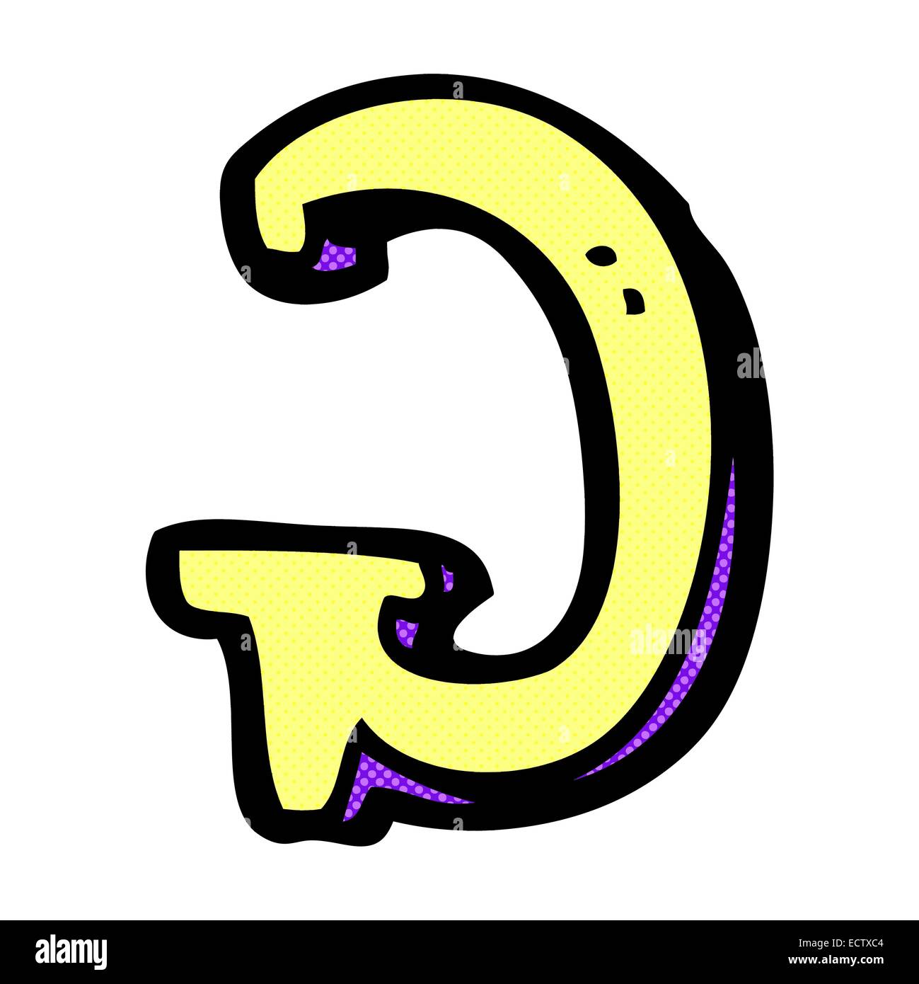 retro comic book style cartoon letter G Stock Vector Image & Art - Alamy