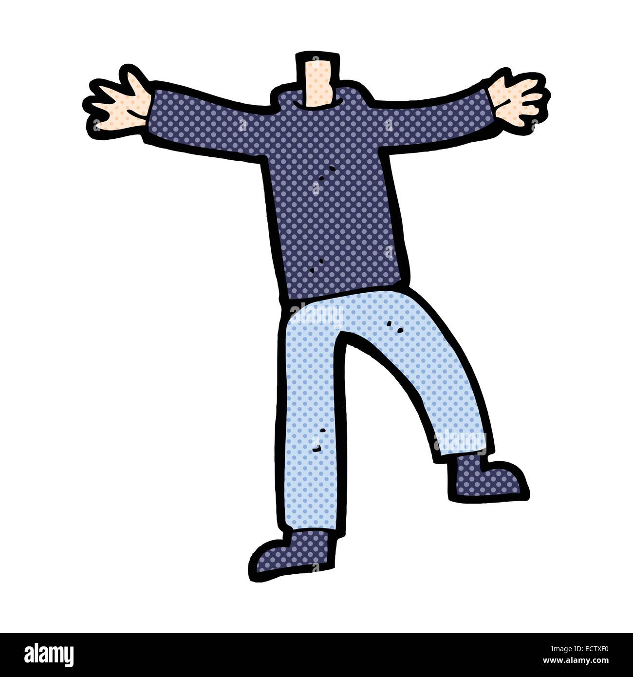 Cartoon Bodies Without Heads