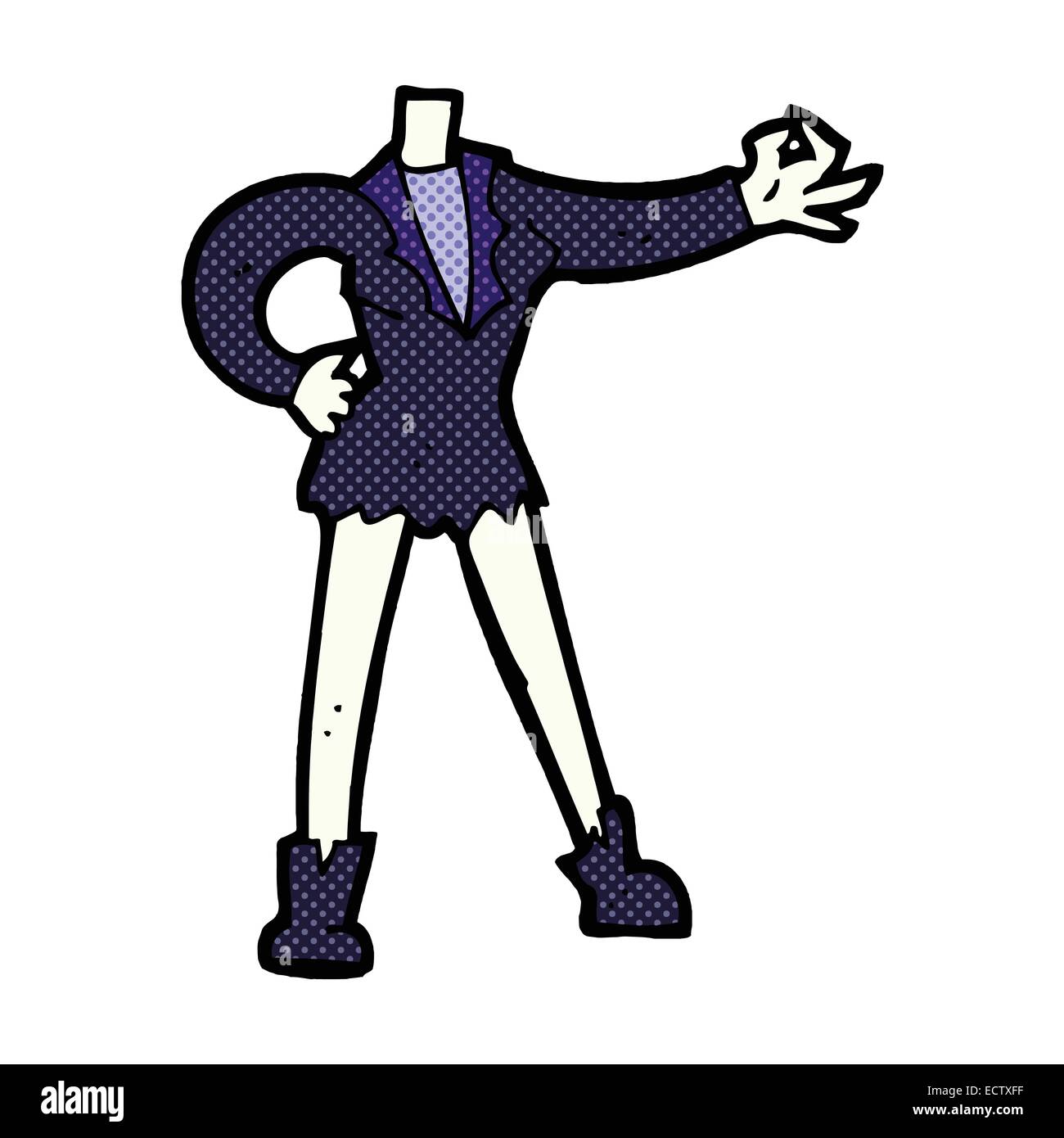 retro comic book style cartoon female vampire body (mix and match retro ...
