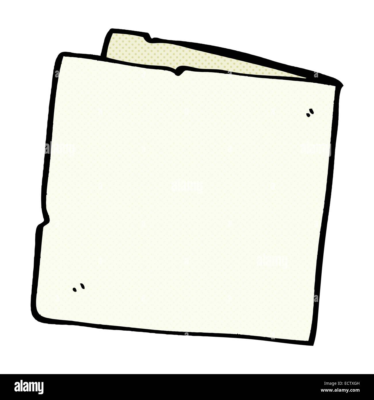 retro comic book style cartoon blank card Stock Vector Image & Art - Alamy