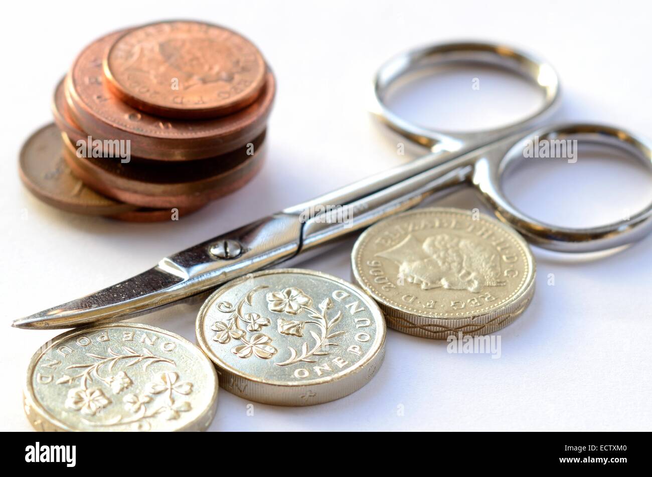 Shrinking pound sterling hi-res stock photography and images - Alamy