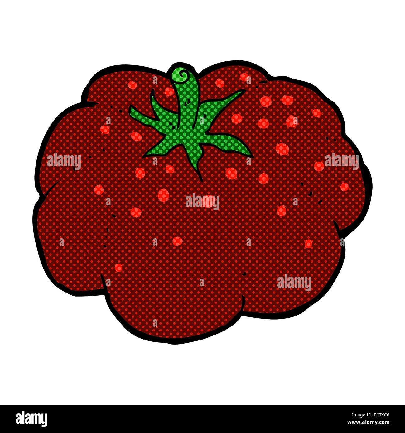 retro comic book style cartoon tomato Stock Vector Image & Art - Alamy