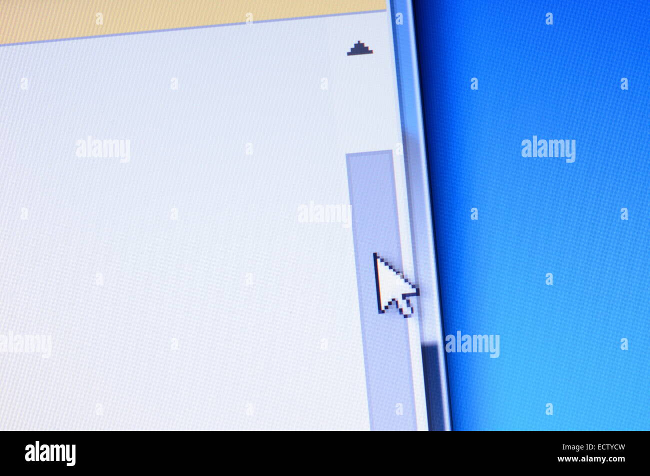 Cursor on scroll bar scrollbar Stock Photo - Alamy Cursor on scroll bar scrollbar Stock Photo - Alamy