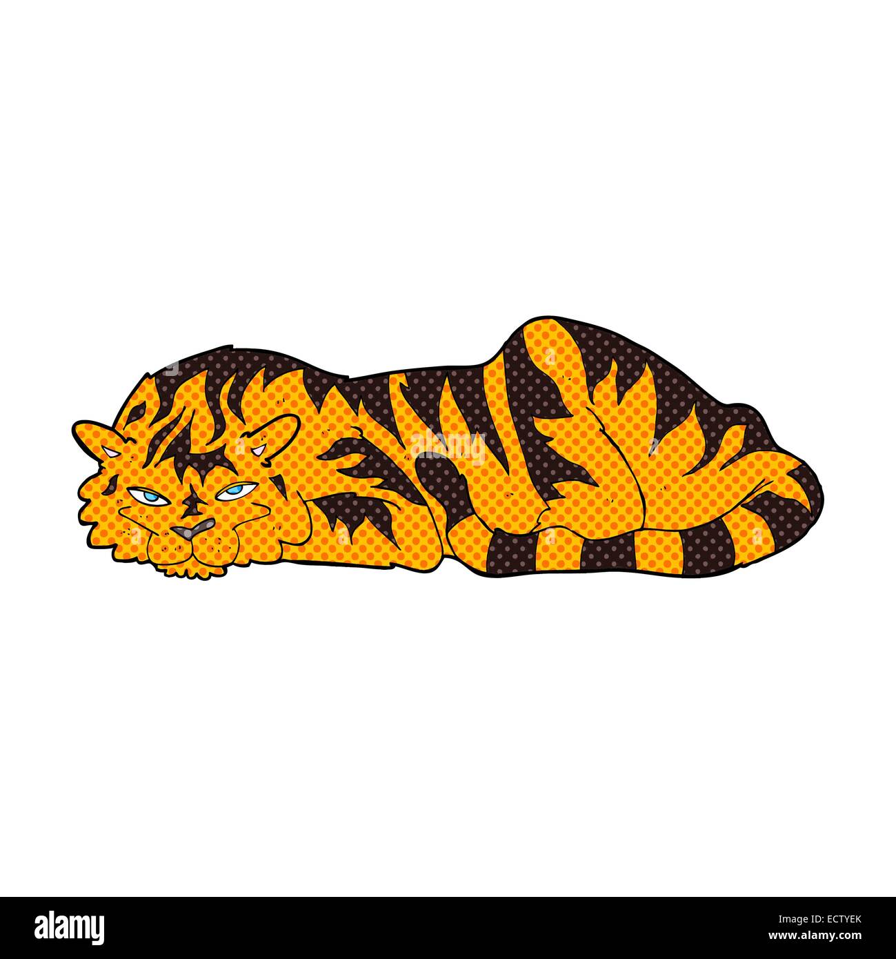 Tiger comic book Cut Out Stock Images & Pictures - Alamy