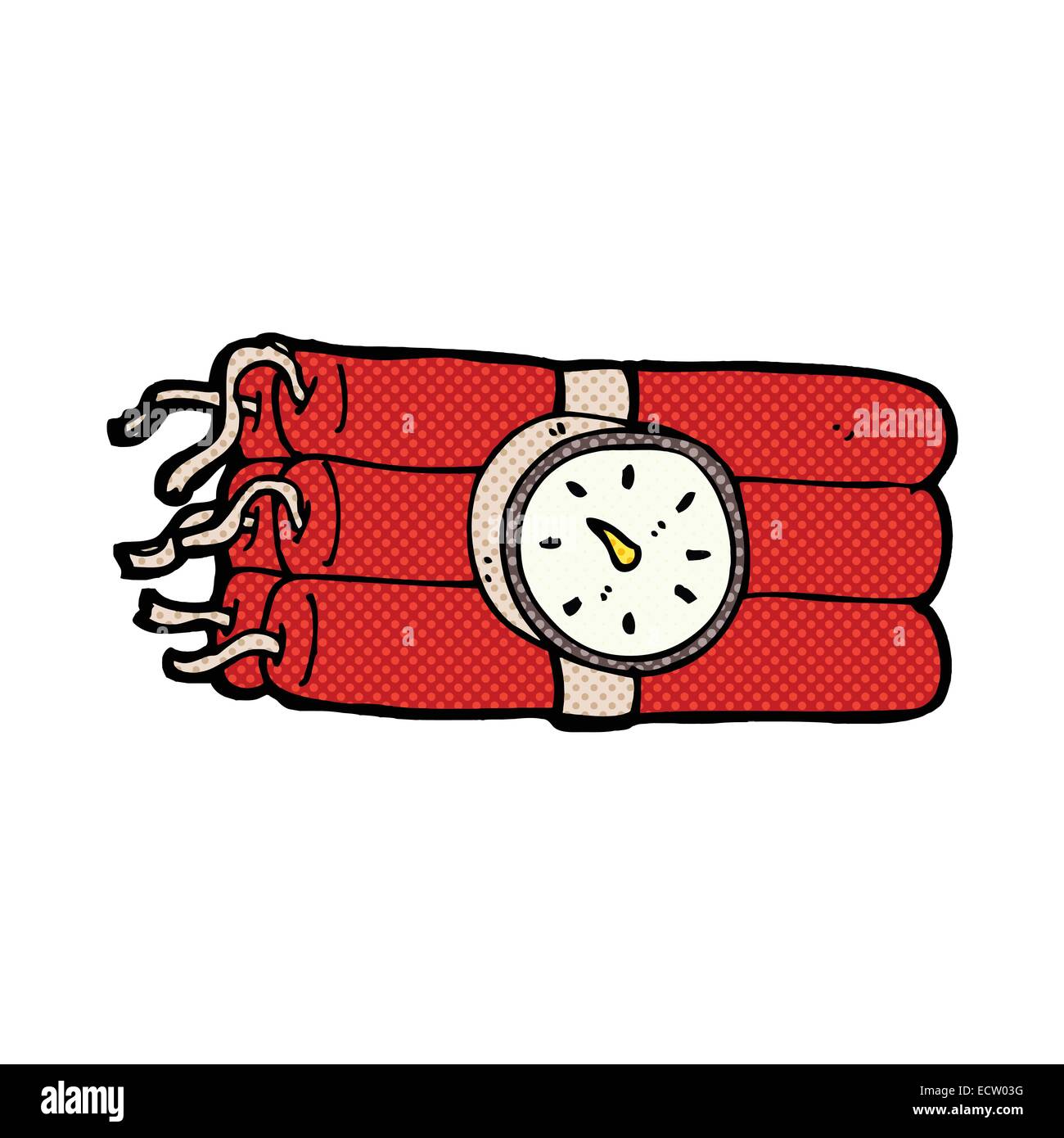 retro comic book style cartoon bomb Stock Vector Image & Art - Alamy