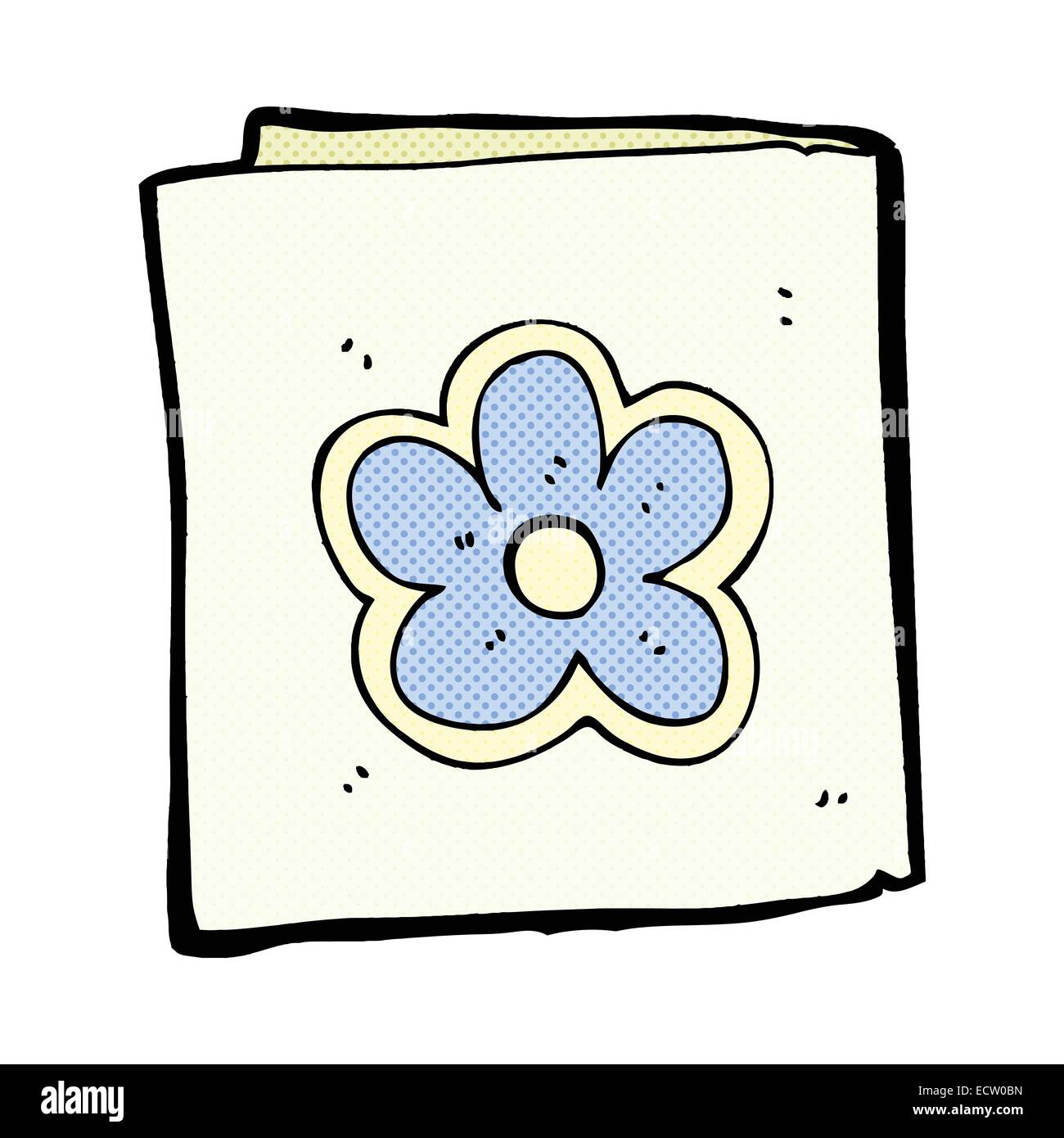 retro comic book style cartoon greeting card Stock Vector Image & Art ...