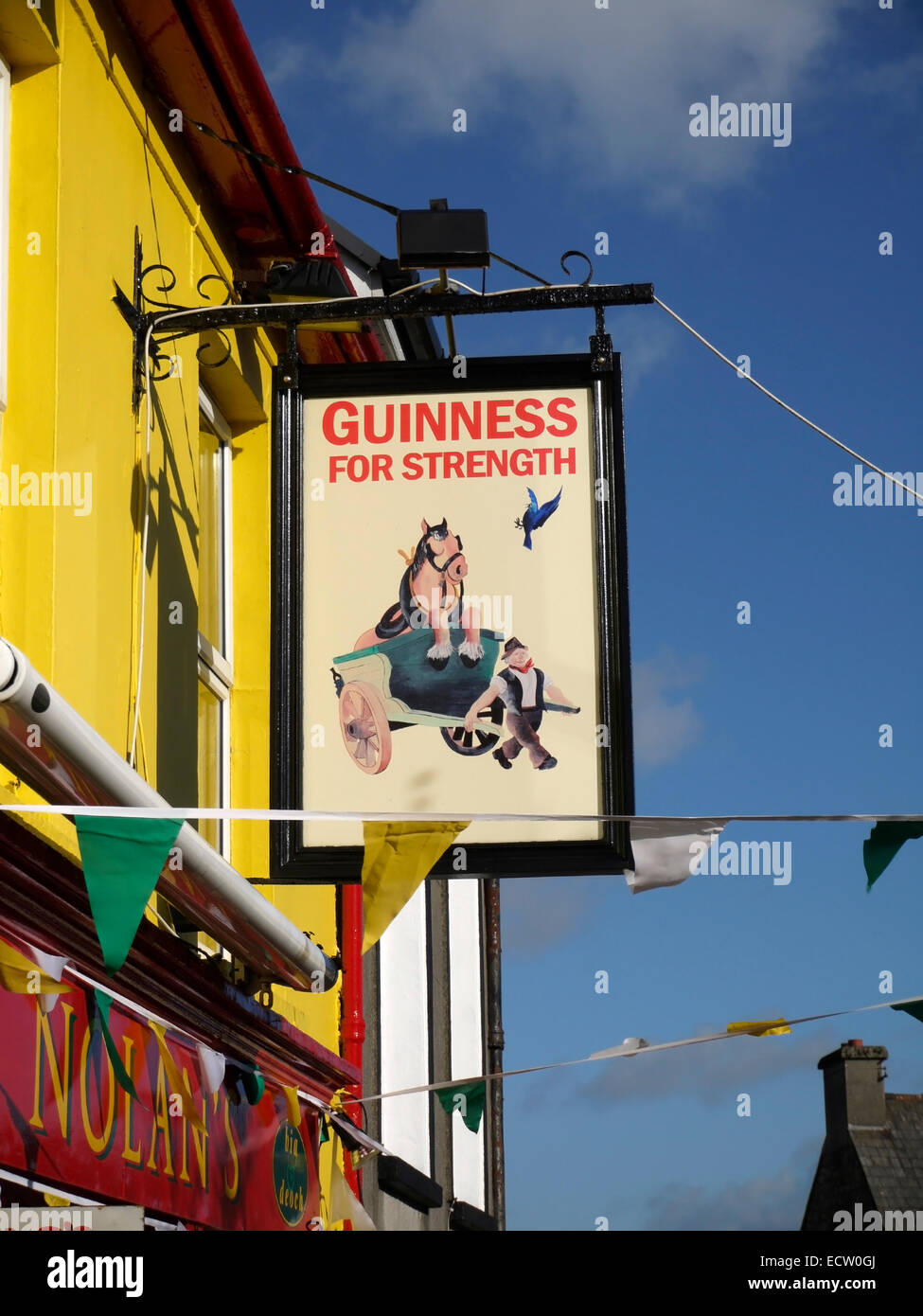 Guinness bar sign hi-res stock photography and images - Alamy