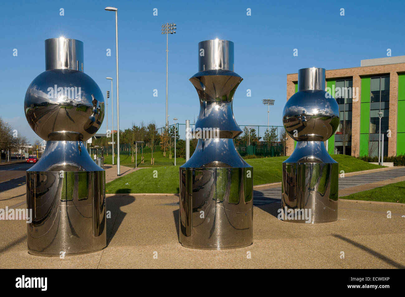 Dad's Halo Effect, a sculpture by Ryan Gander, outside the Connell ...