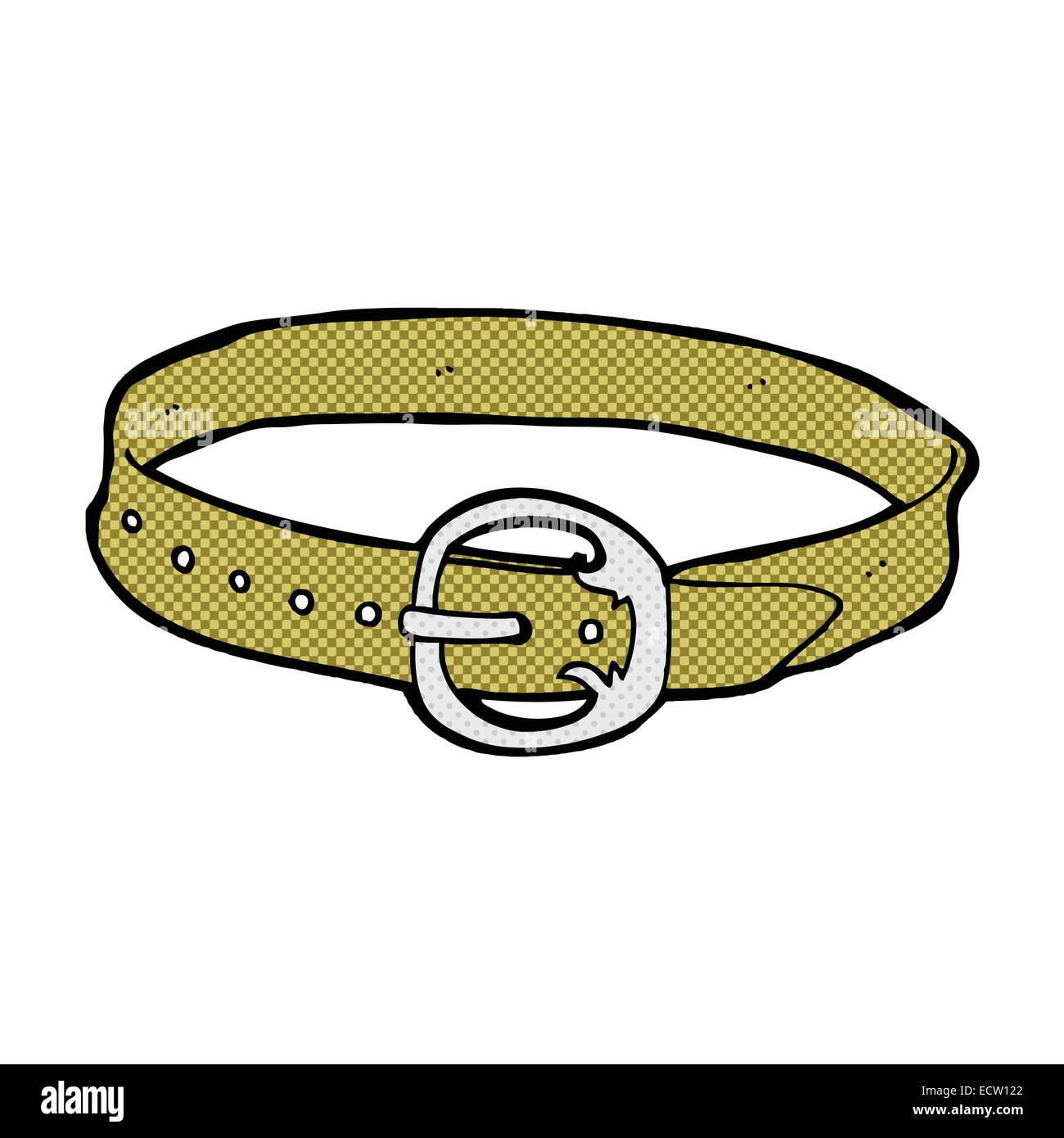 Cartoon old belt Cut Out Stock Images & Pictures - Alamy