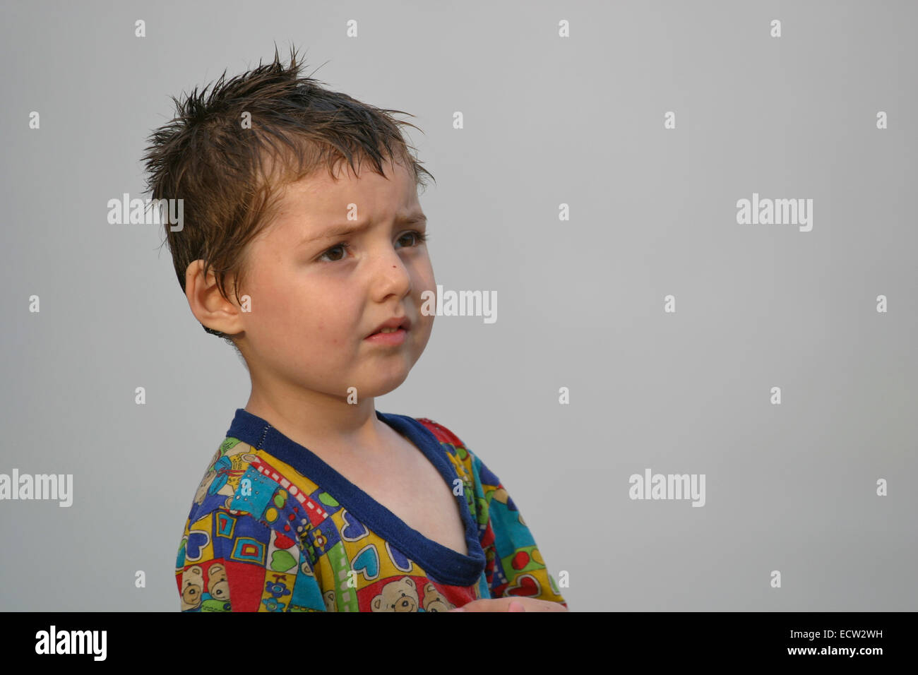Boy in Gudermes, Chechnya, Russia Stock Photo - Alamy