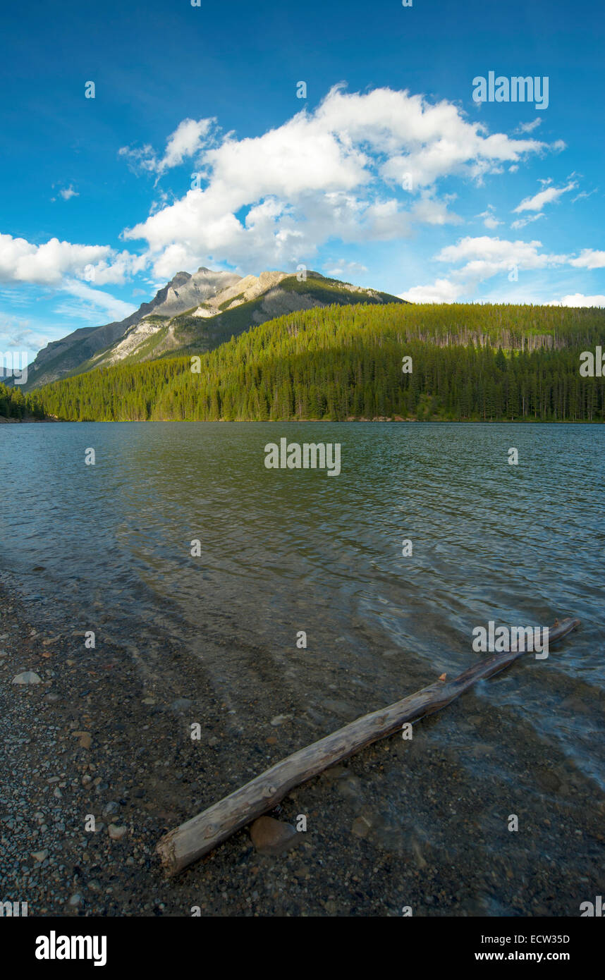 Johnson Lake in Banff National Park, Alberta, Canada Stock Photo - Alamy