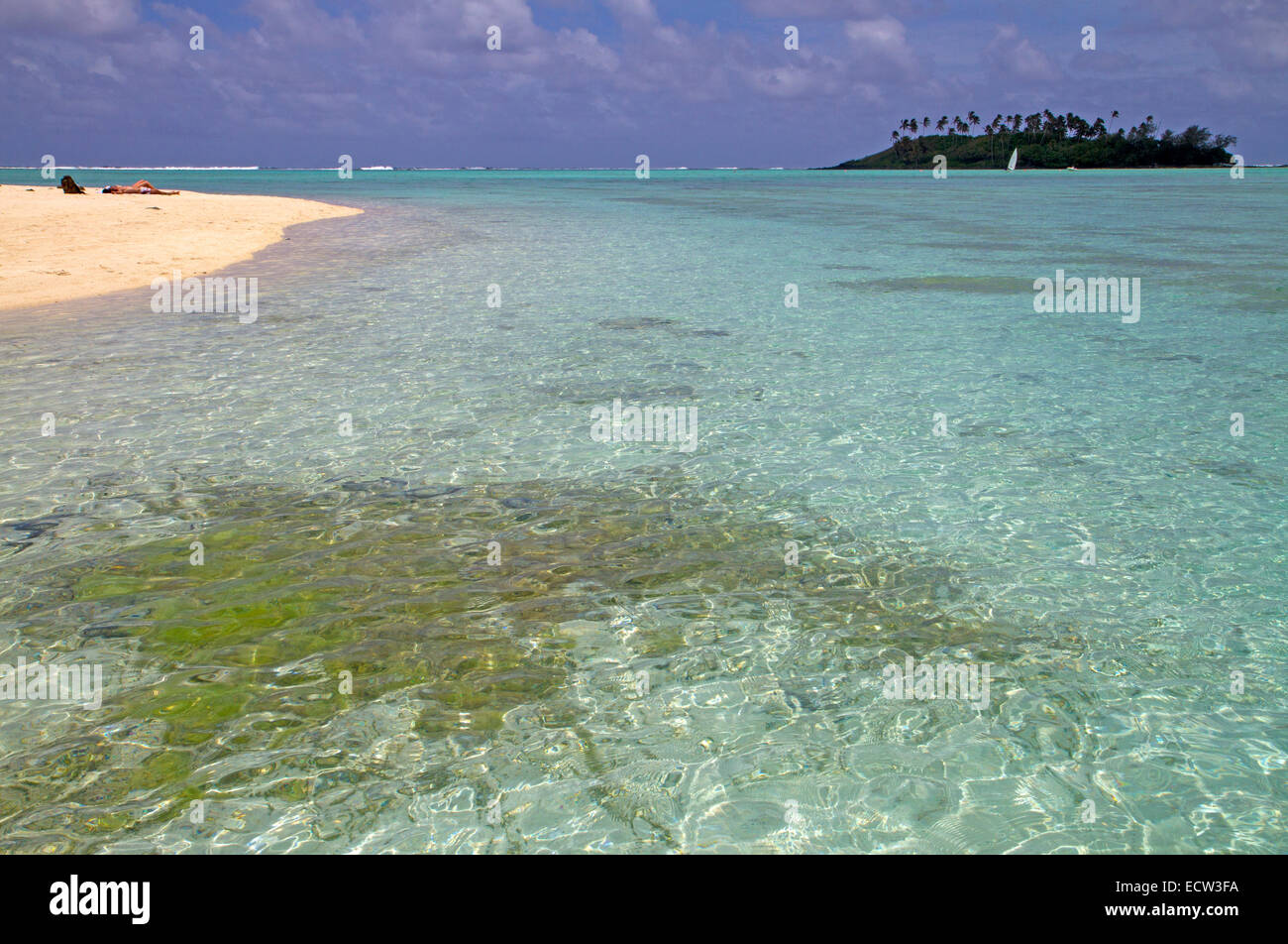 Muri lagoon rarotonga cook island hi-res stock photography and images ...