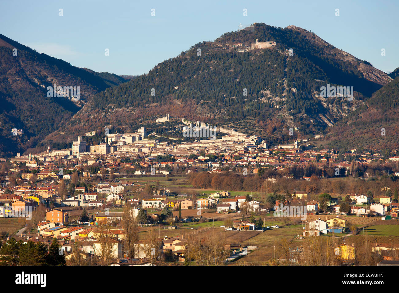 Gubbio and landscape hi-res stock photography and images - Alamy