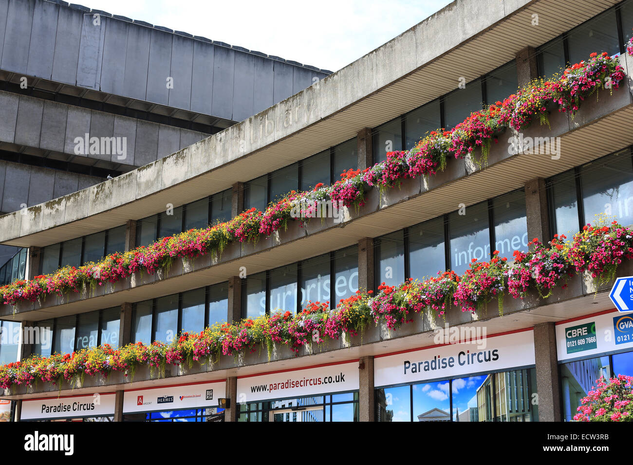Old Birmingham Central Library Stock Photos & Old Birmingham Central ...