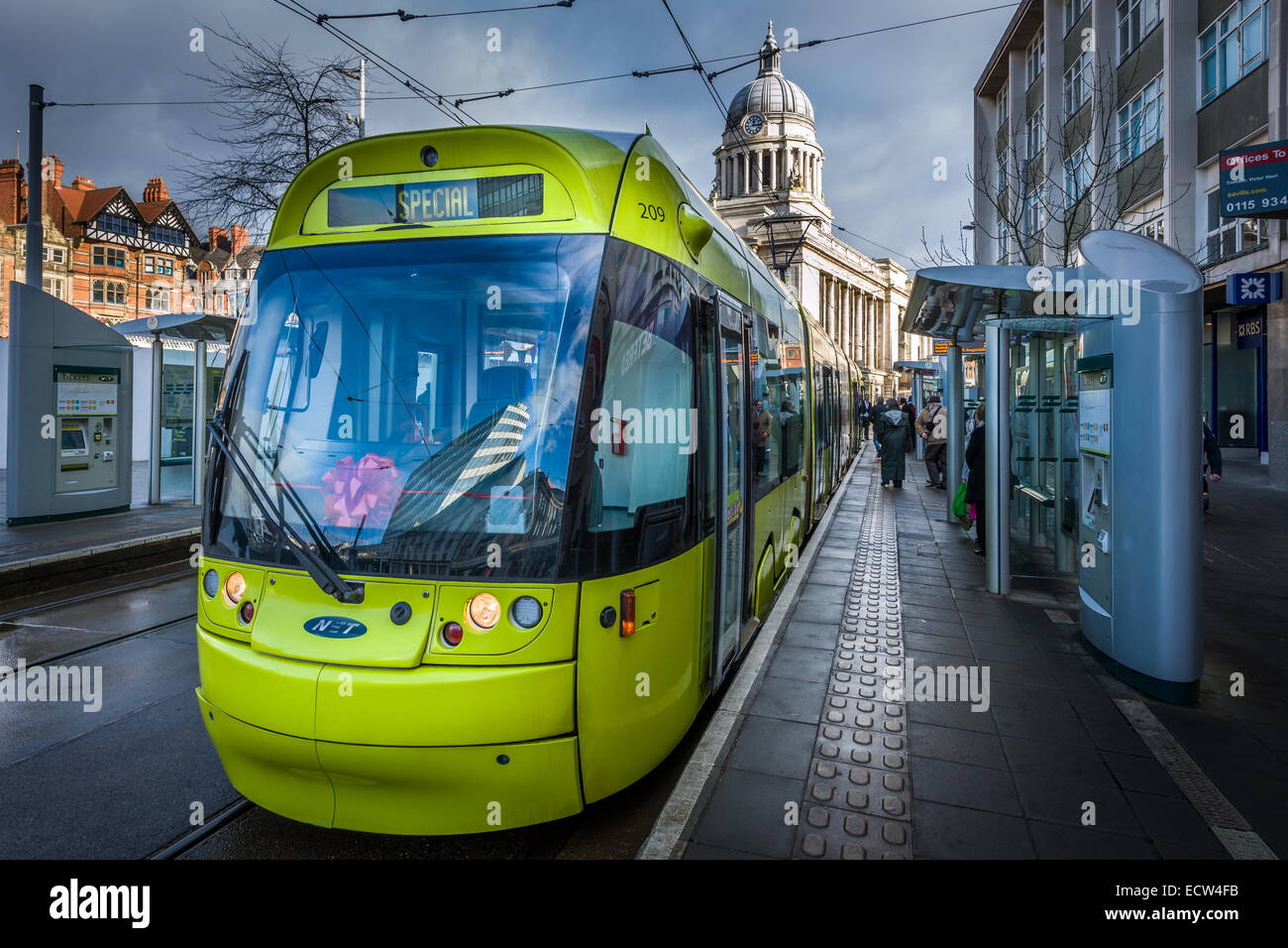 Nottingham city transport hi-res stock photography and images - Alamy