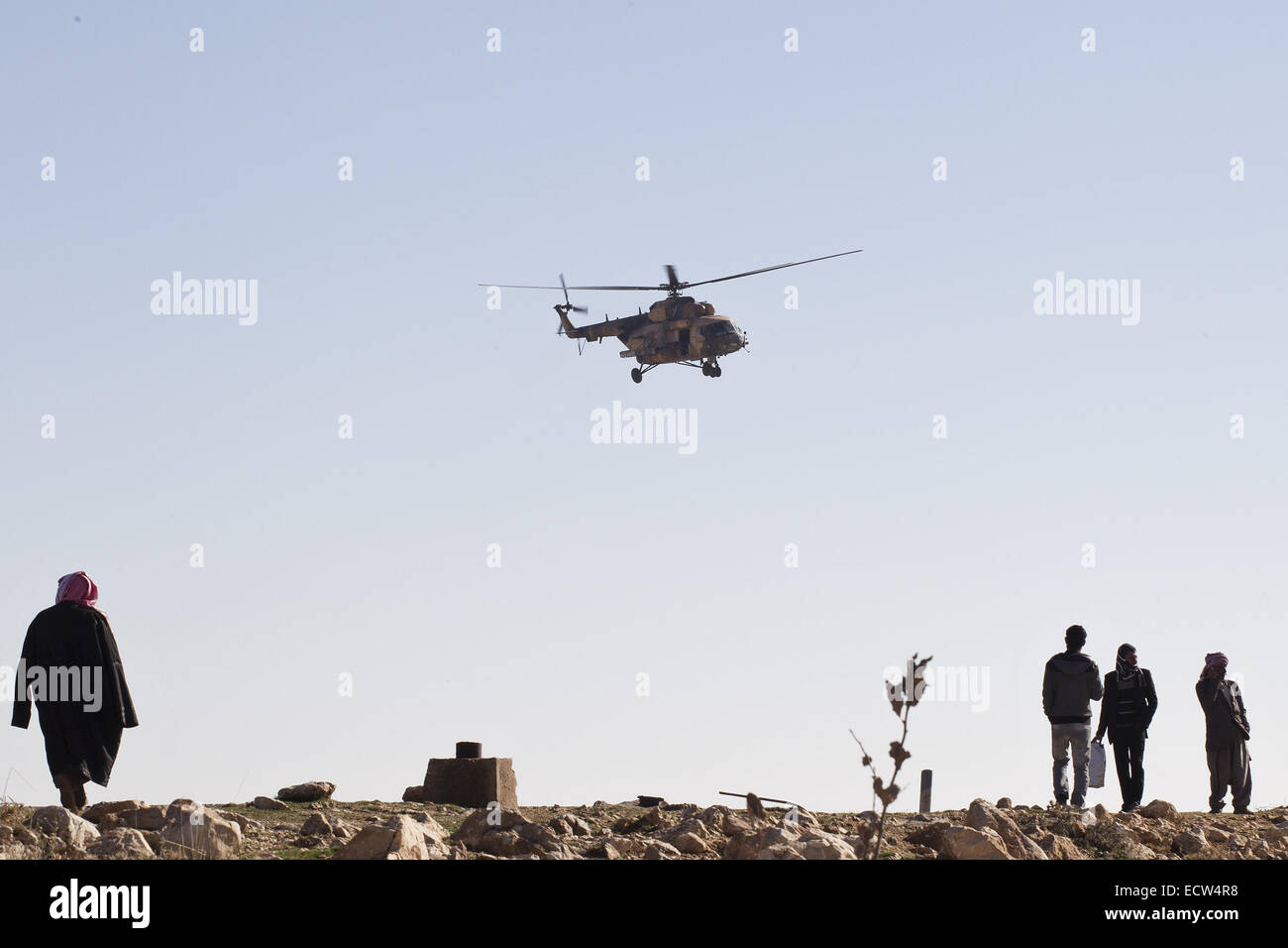 Dec. 11, 2014 - Sinjar Mountains, Iraqi-Kurdistan, Iraq - 11/12/2014 ...