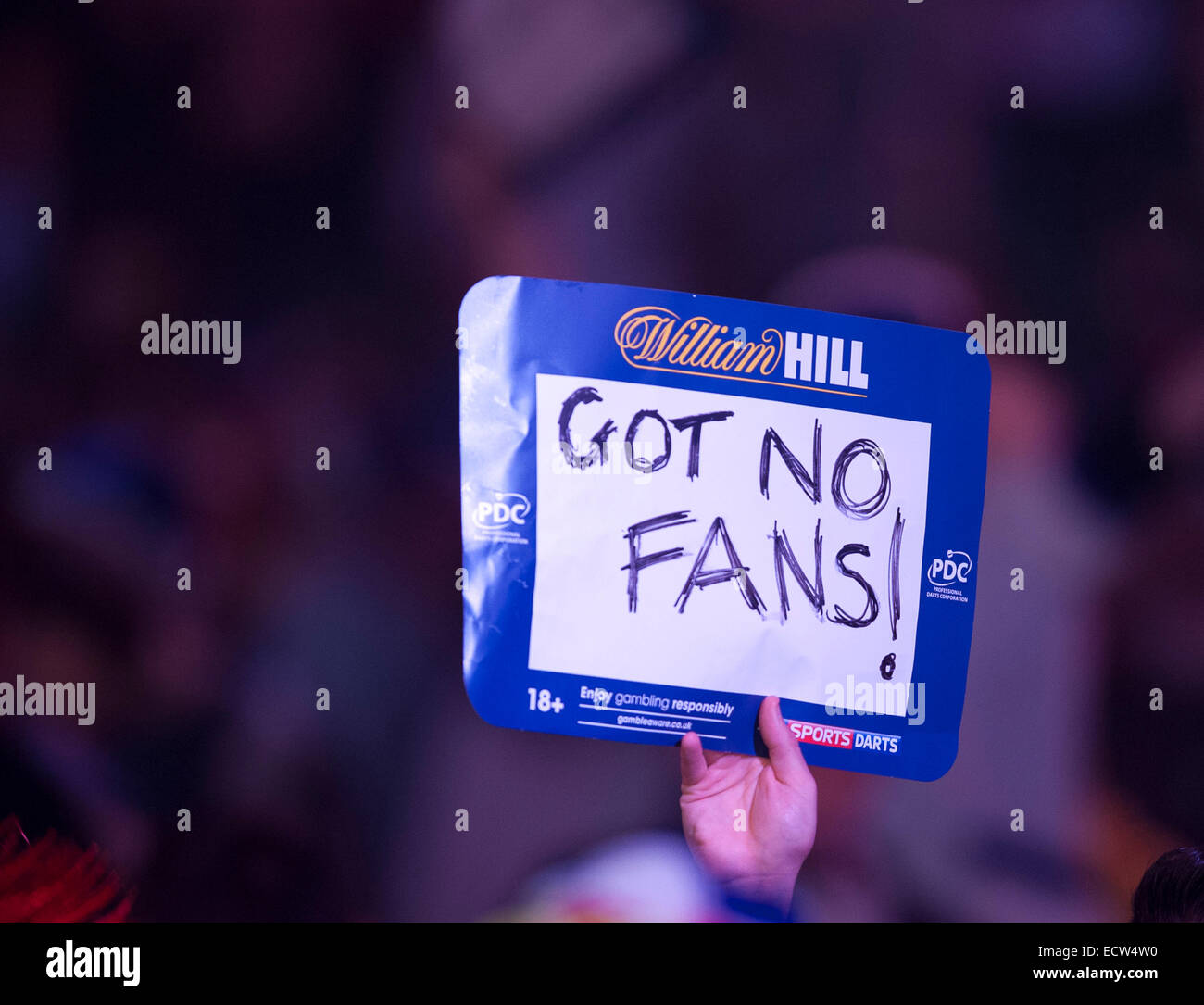 London, UK. 19th Dec, 2014. William Hill PDC World Darts Championship ...