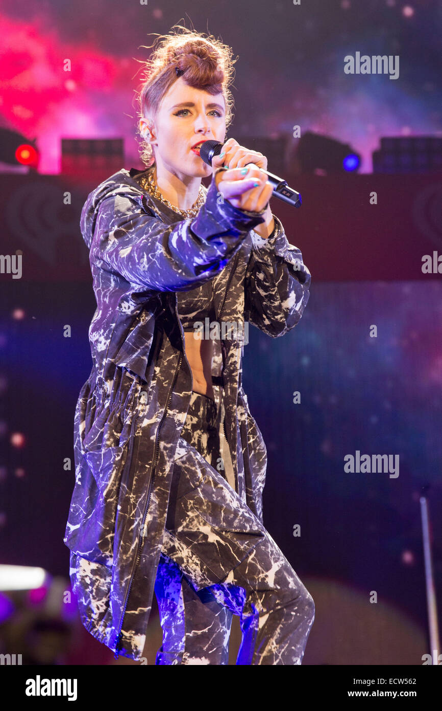 Chicago, Illinois, USA. 17th Dec, 2014. Singer KIESZA performs onstage ...