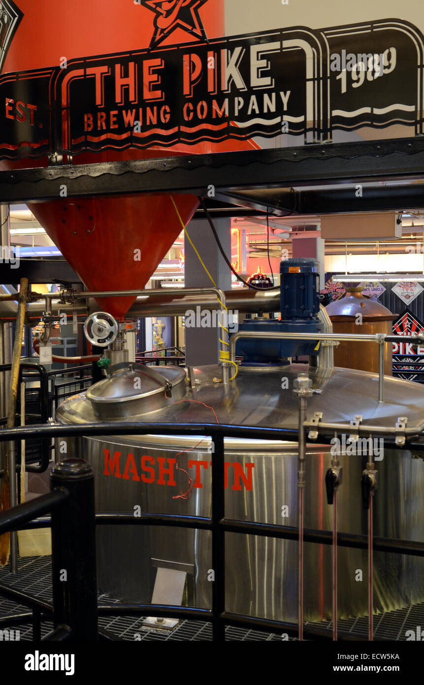 The Pike Brewery, Seattle, USA Stock Photo - Alamy