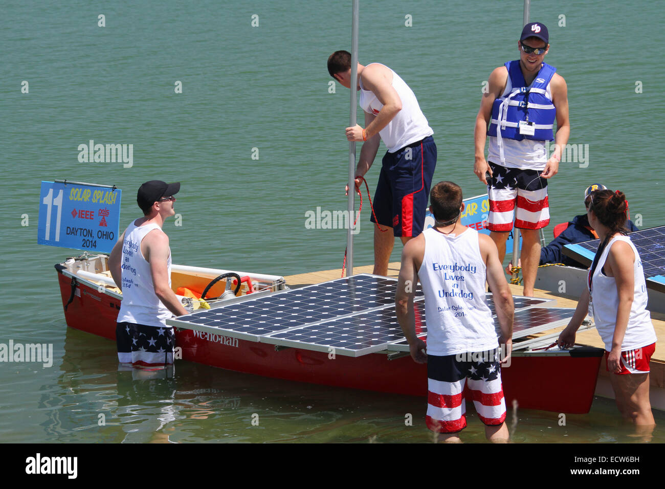 Boat 11 from the University of Dayton. Solar Cell Powered Boat. At the ...