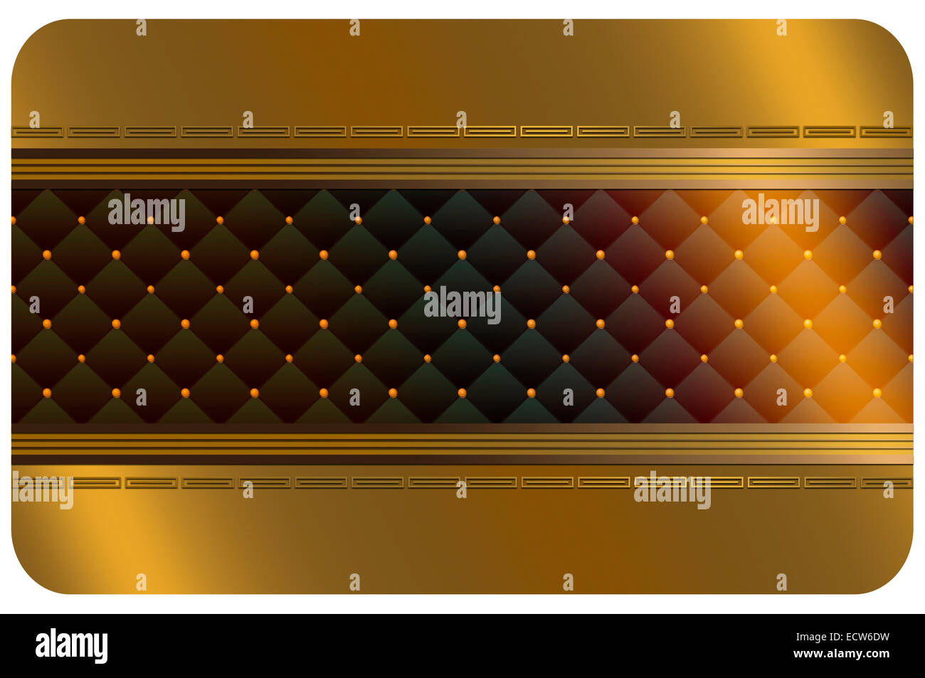 Business card template.Gold style Stock Photo - Alamy