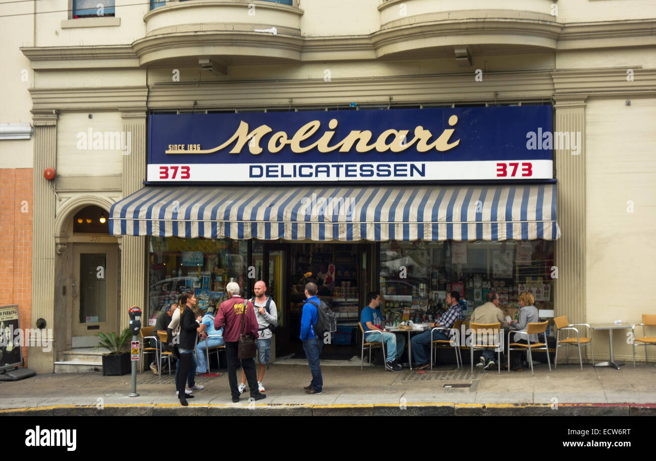Molinari delicatessen hi-res stock photography and images - Alamy