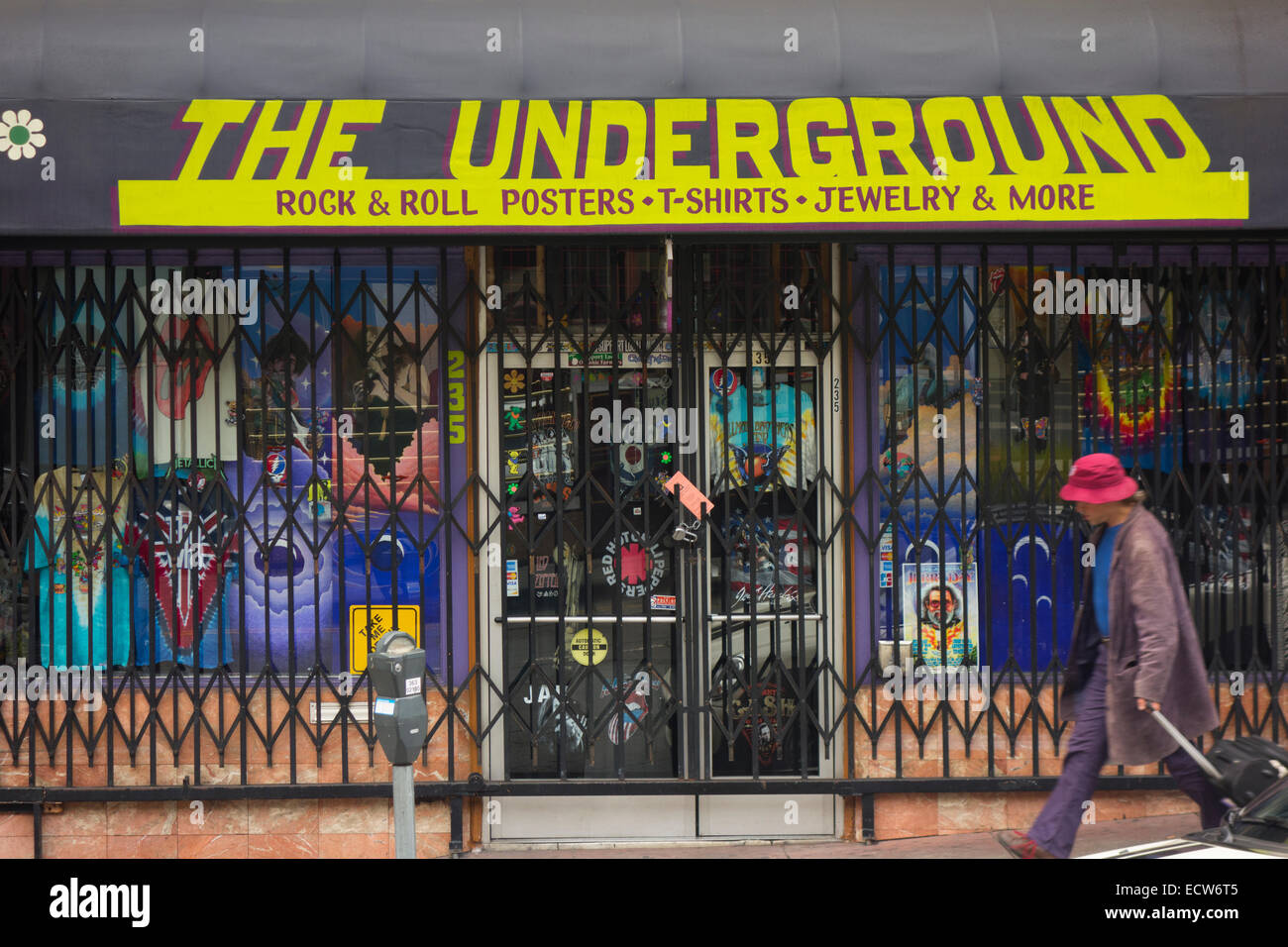 the underground San Francisco CA Stock Photo - Alamy
