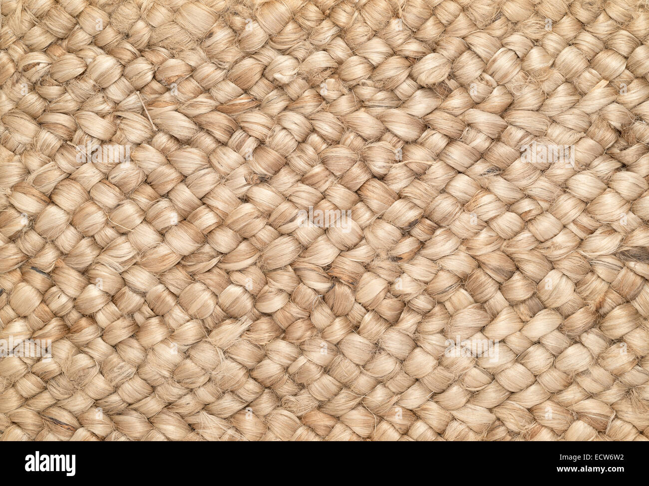 Woven Sisal & Wool Textured Rug Background Stock Photo - Alamy