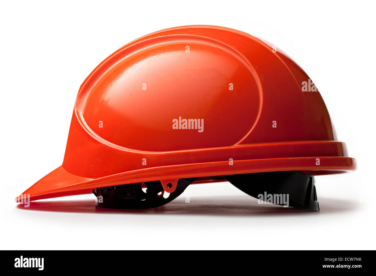 Red white plastic safety Cut Out Stock Images & Pictures - Alamy