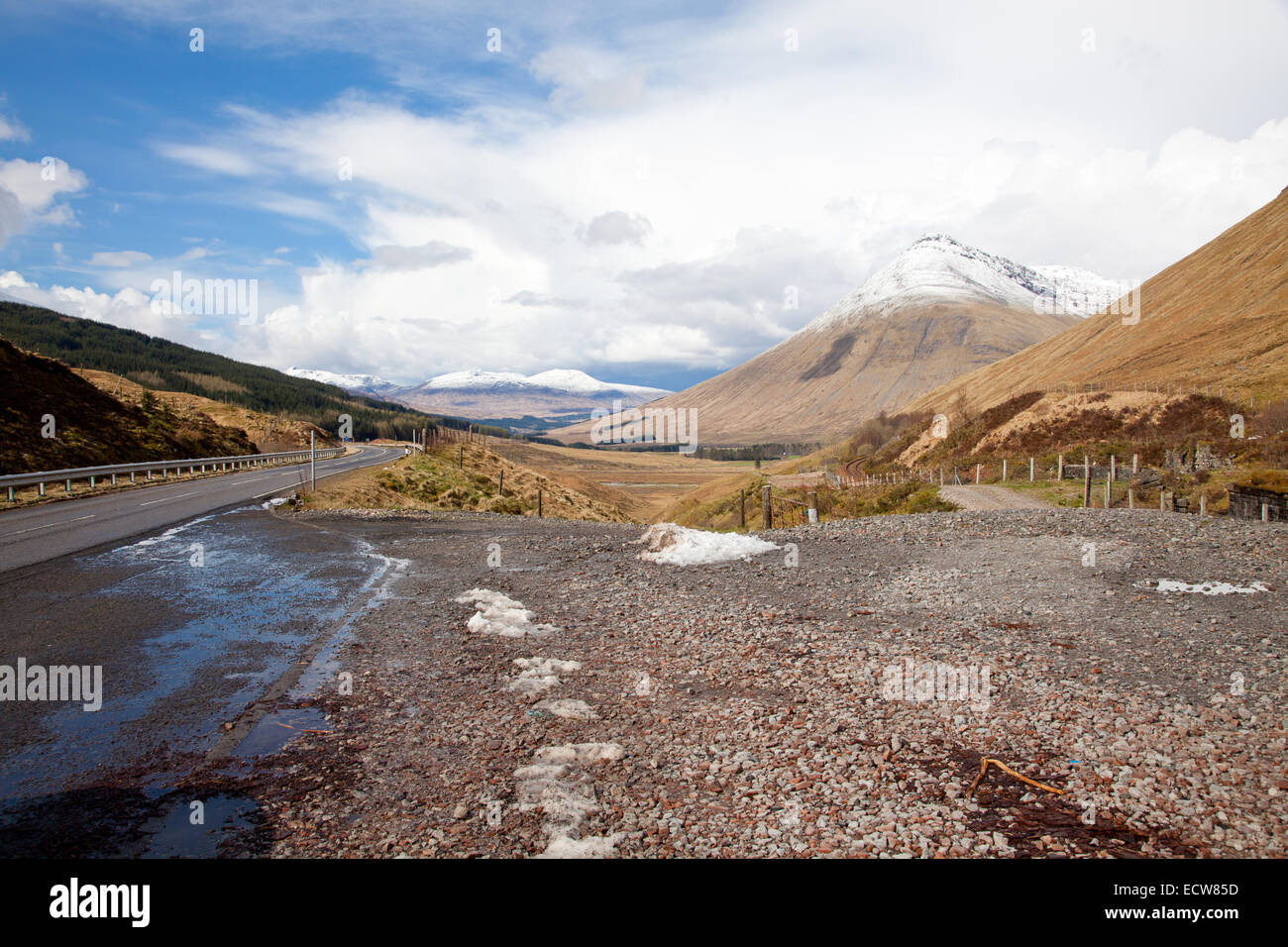 Countryside landscape in Highland Scotland Stock Photo - Alamy